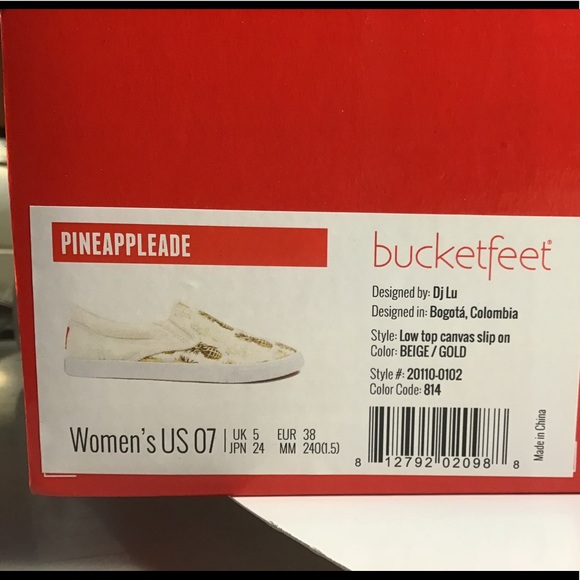 Bucket Feet | Shoes | Bucketfeet Dj Liu Pineappleade Shoes | Poshmark